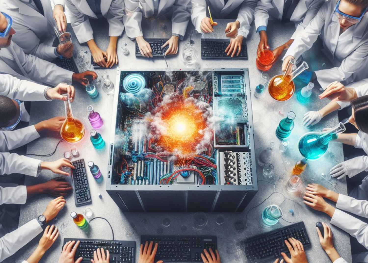 Scientists spark thermonuclear explosion inside a supercomputer