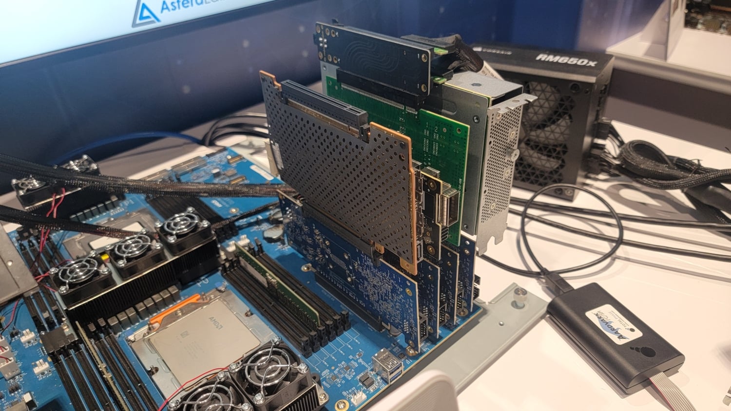 PCIe 6.0 connectivity demoed at NVIDIA GTC 2024: ready for Blackwell ...