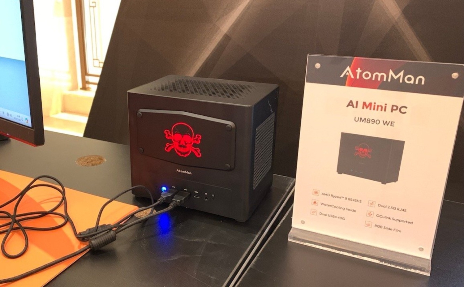 Minisforum's new AtomMan AI Mini-PC is liquid-cooled with AMD 'Hawk ...