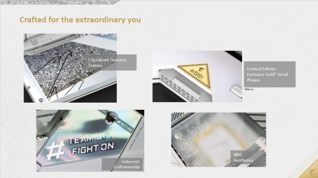 GIGABYTE's new Z790 AORUS XTREME X ICE motherboard features a golden ...