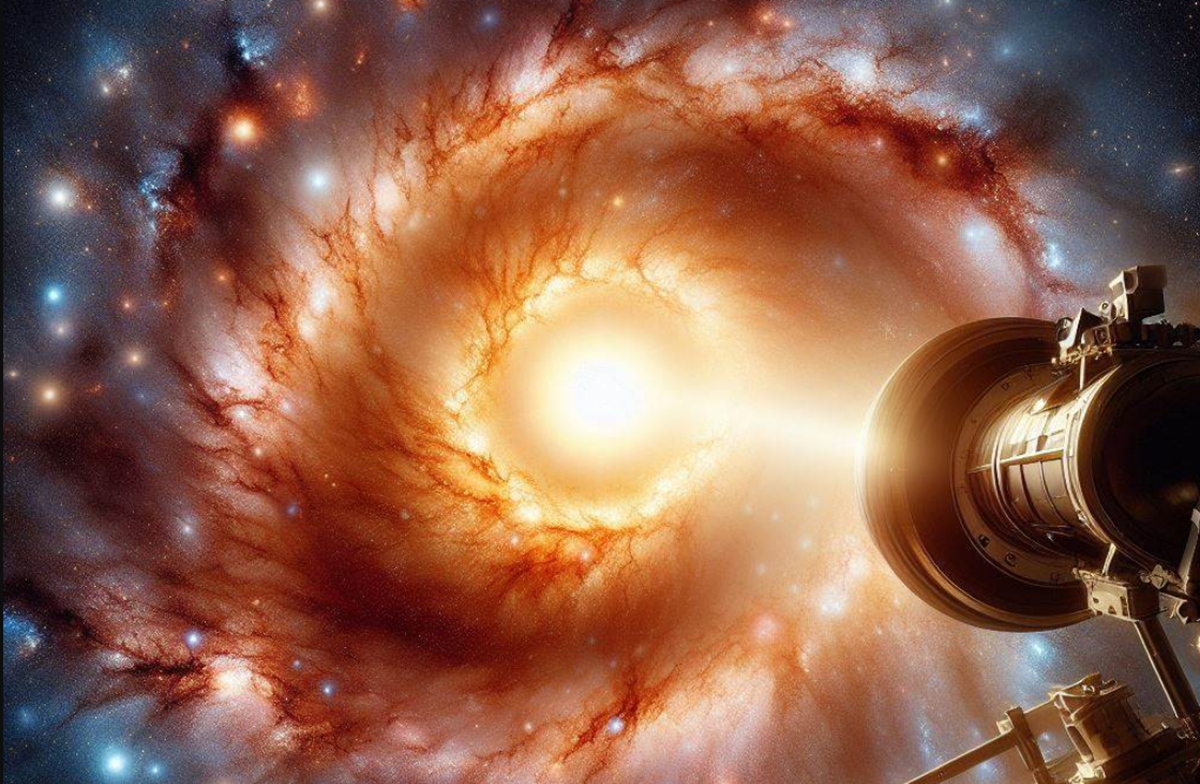 Scientists peer into the heart of an explosive galaxy in unprecedented ...