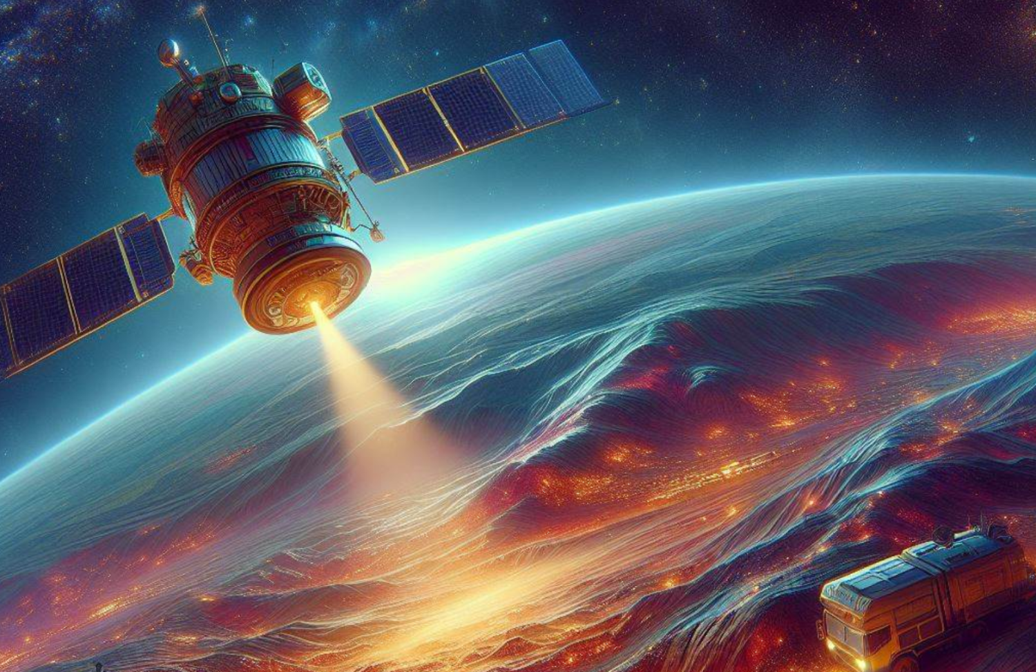 SpaceX puts a next-gen satellite into Earth's orbit that will discover critical minerals