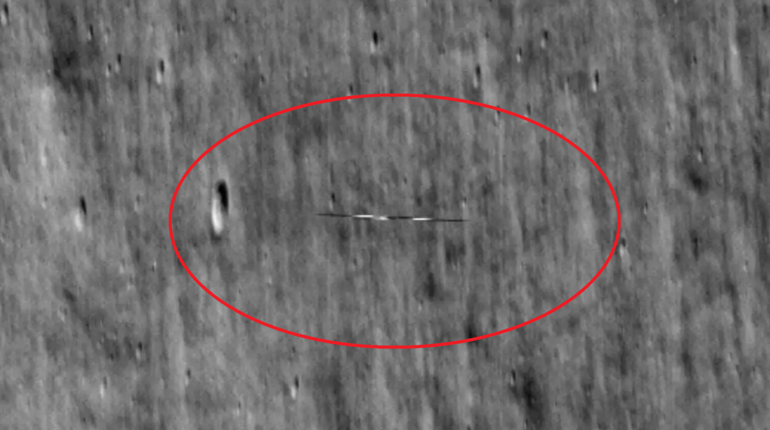 NASA captures a rare encounter of a spacecraft zipping around the Moon