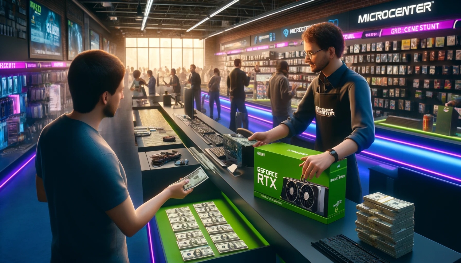 Microcenter's trade-in system values the GeForce RTX 4090 with just ...