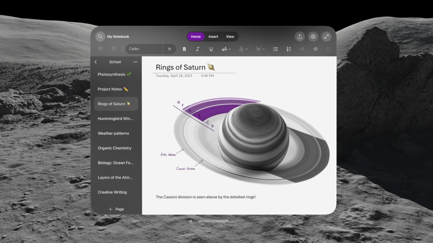 Microsoft has brought its OneNote app to the Apple Vision Pro, get it now