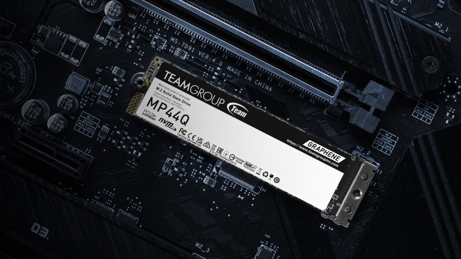 TEAMGROUP launches the MP44Q M.2 PCIe 4.0 SSD with 3D QLC NAND and up to up to 7,400 MB/s speed