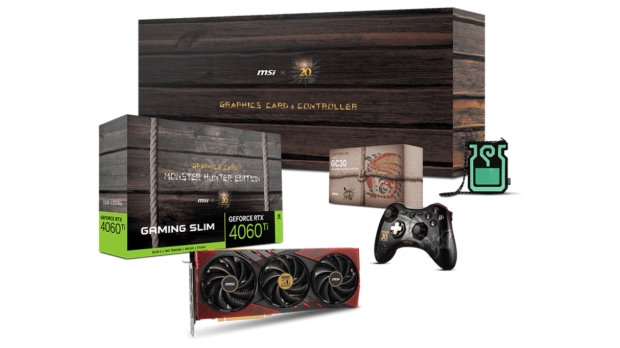 MSI's limited edition GeForce RTX 4060 Ti Monster Hunter Edition comes ...