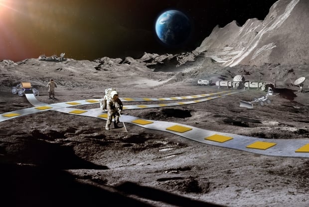NASA reveals plans to build levitating robots on the surface of the Moon
