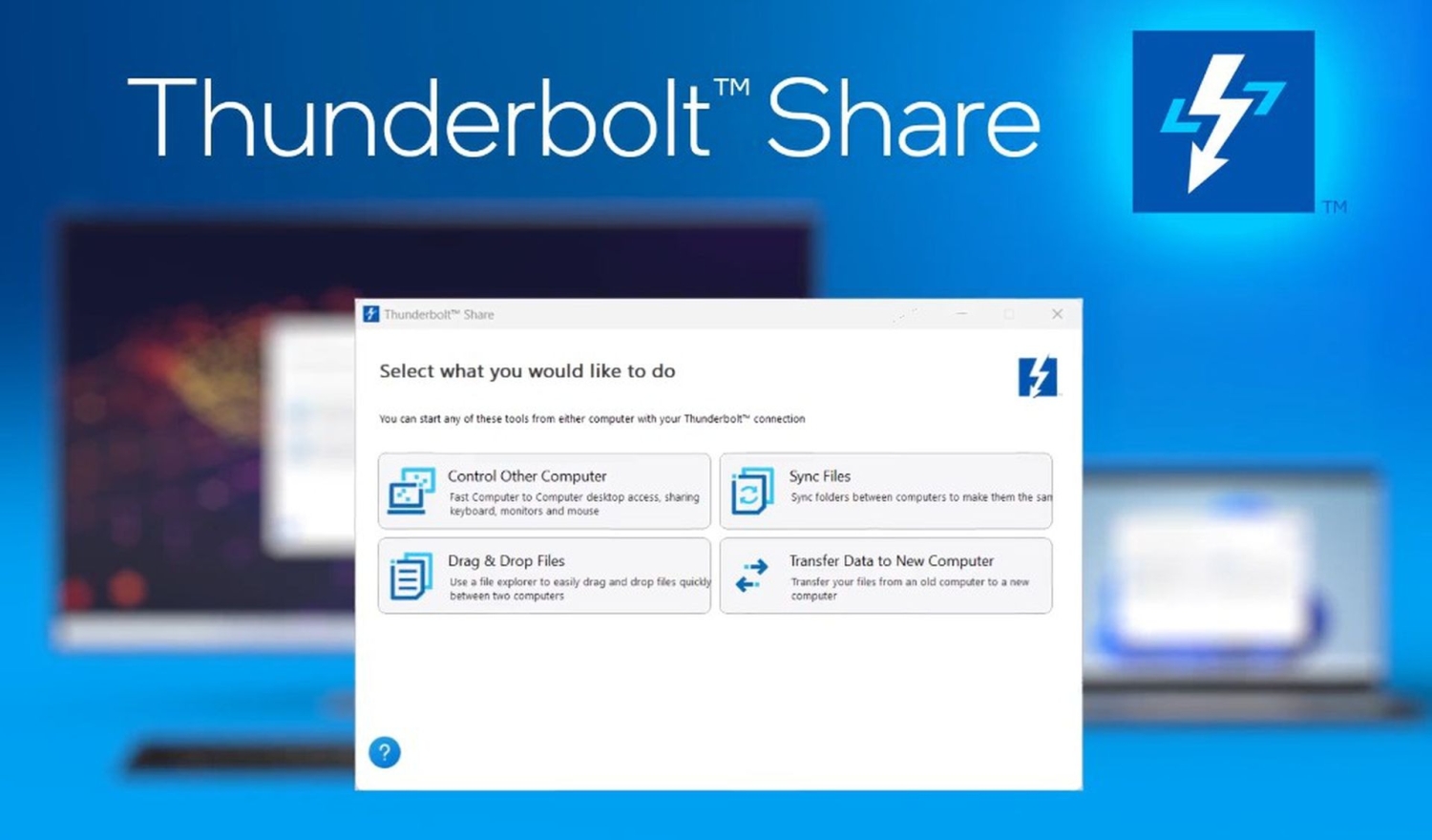 Intel intros Thunderbolt Share: data, device, screen sharing between your PCs