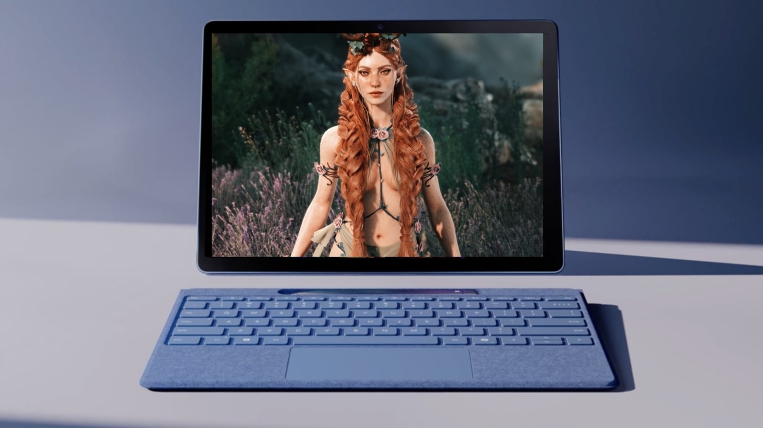 Baldur's Gate 3 and Borderlands run at around 30 FPS on the new Snapdragon X Elite Surface Pro