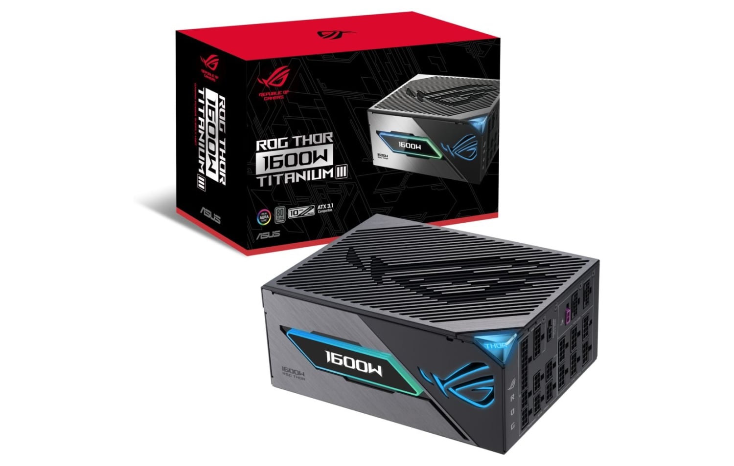 ASUS ROG THOR 1600W Titanium III PSU unveiled: 2 x 12V-2x6 connectors ...