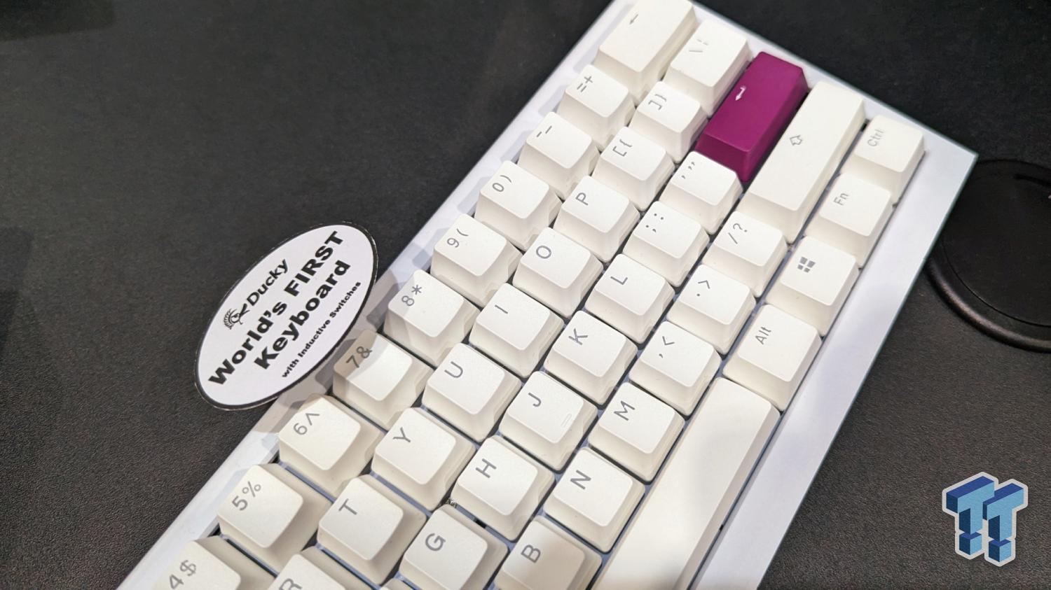 Ducky One X is the world's first keyboard to use ground-breaking ...