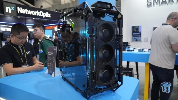 Alphacool unveils fully modular skeleton PC case made of carbon fiber