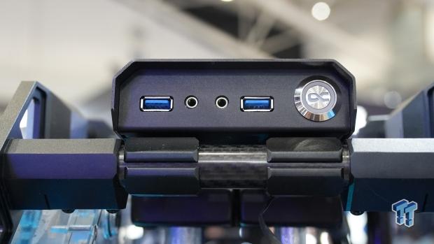 Alphacool unveils fully modular skeleton PC case made of carbon fiber