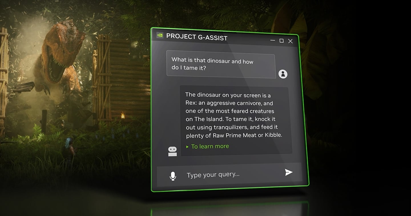 Seeing Project G-Assist in action made us want NVIDIA's AI Assistant ...