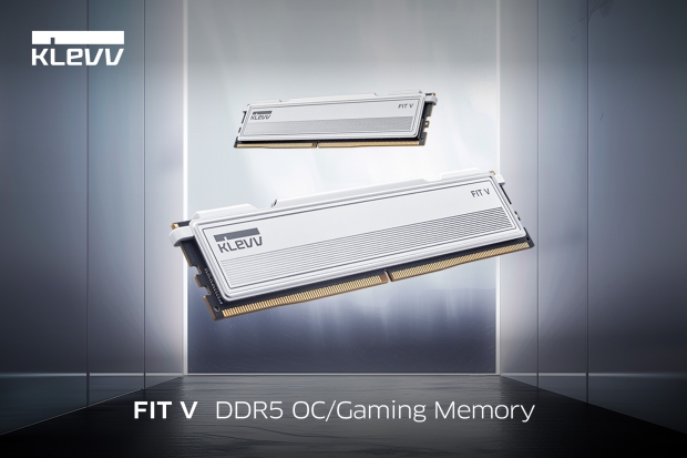 KLEVV announces all-new FIT V DDR5 gaming memory with sleek, ultra-low ...