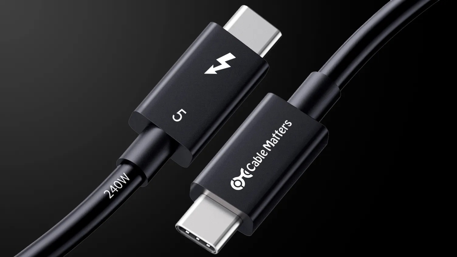 USB4 2.0 120Gbps 240W Charging 16K Display Cable Thunderbolt 5 Cable 6 ...