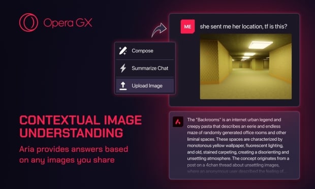 Opera GX, the browser for 'gamers,' adds AI image generation, narration ...