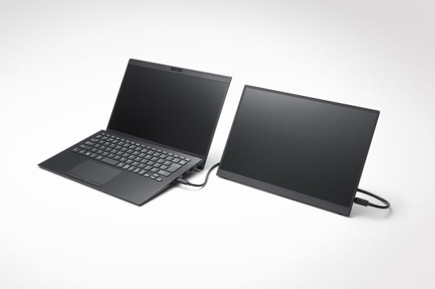 VAIO creates the world's lightest portable display, 14 inches, and just ...