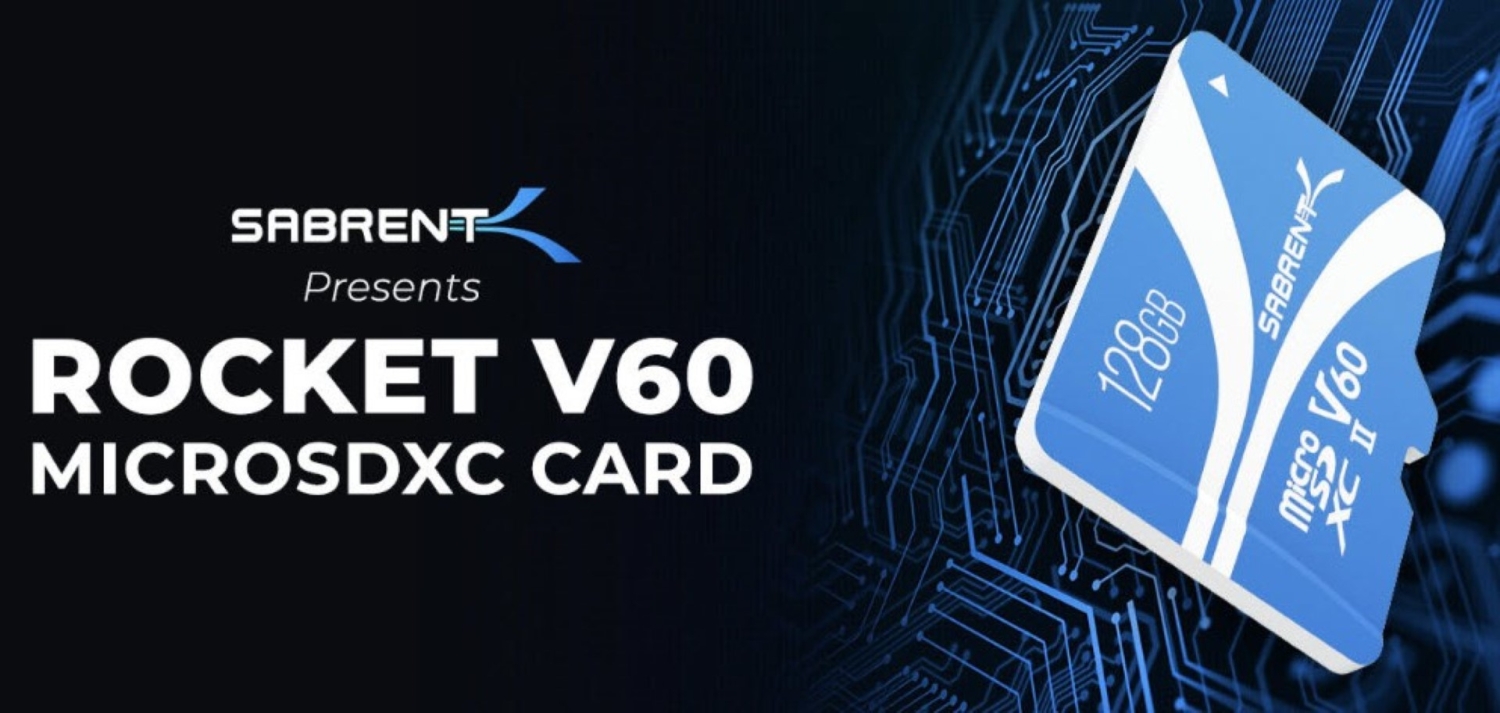 Sabrent launches new Rocket V60 microSDXC memory card: for smooth ...