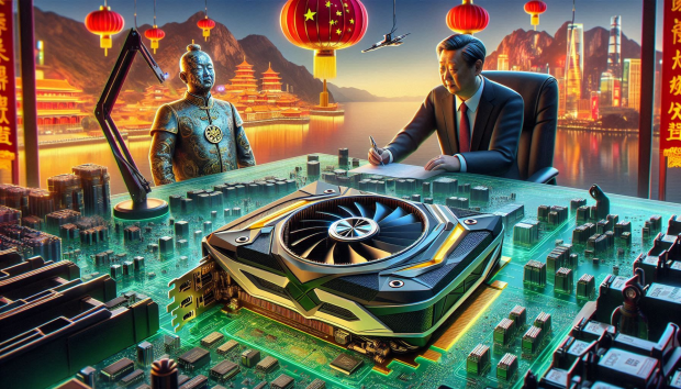 There's an underground network smuggling NVIDIA AI GPUs into China, we ...