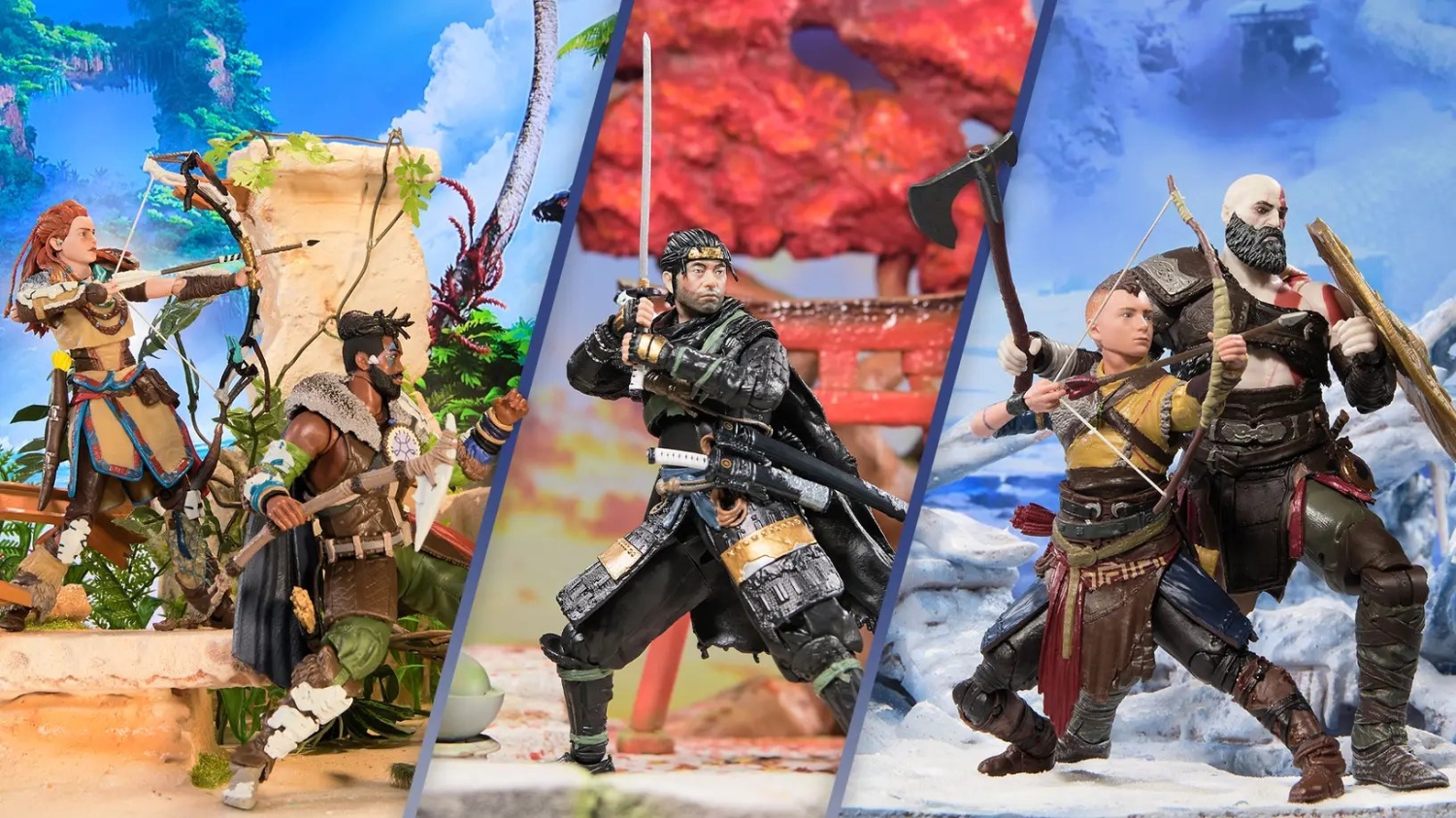 Official PlayStation collectible figures are coming for Horizon, God of ...