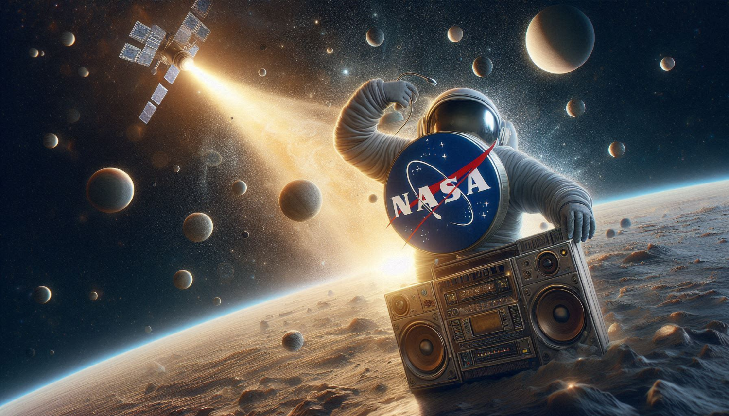NASA achieves world's first by sending hip-hop song to deep space