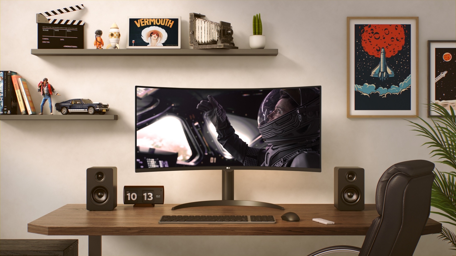 LG's new 34-inch curved UltraWide monitor is designed to LG's new 34-inch curved UltraWide monitor is designed to
