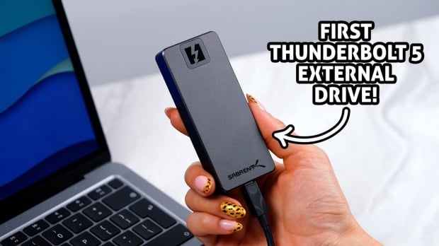 Sabrent teases Rocket XTRM 5: new external Thunderbolt 5 SSD in 1TB, 2TB, 4TB coming soon