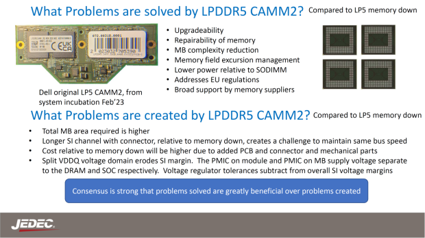 MSI talks CAMM2 DDR5 memory benefits for the desktop PC: higher speeds, lower latencies, more