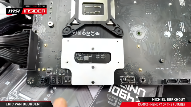 MSI talks CAMM2 DDR5 memory benefits for the desktop PC: higher speeds ...